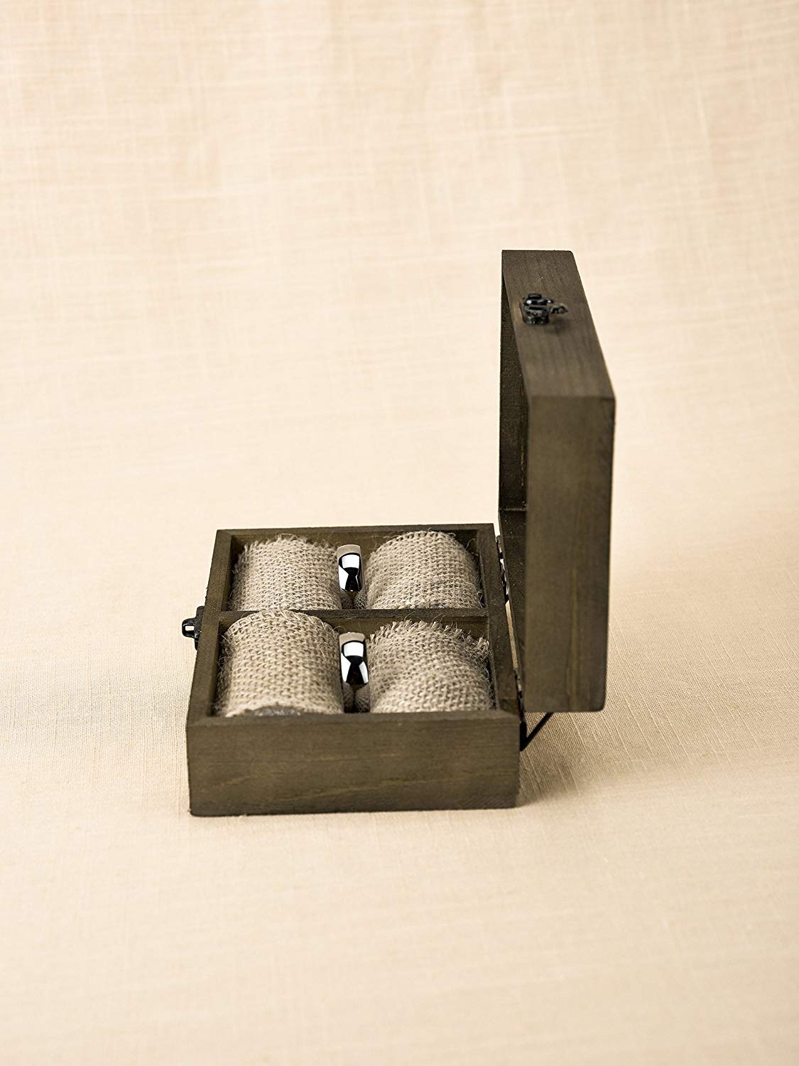 Rustic Wood Ring Bearer Box — JKCRings.com Unique Mens Wedding Rings