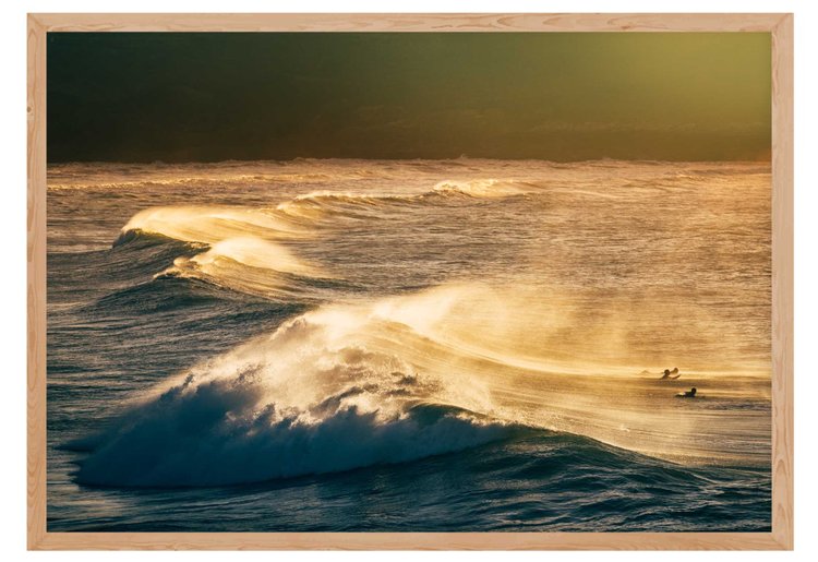 Undulation | Sunset Wave Fine Art Print | Fine Art Prints, Photography ...