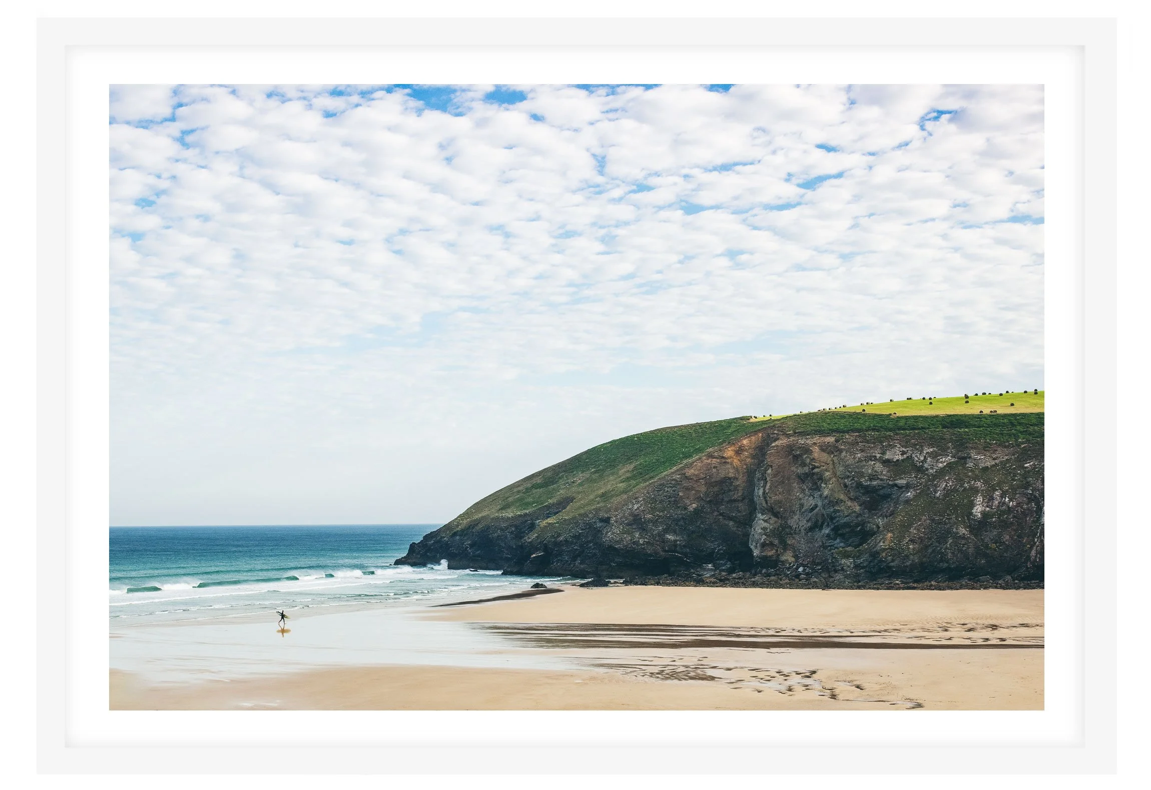 Secret Steps | Fistral Beach Sand Dunes Fine Art Print | Karl Mackie ...