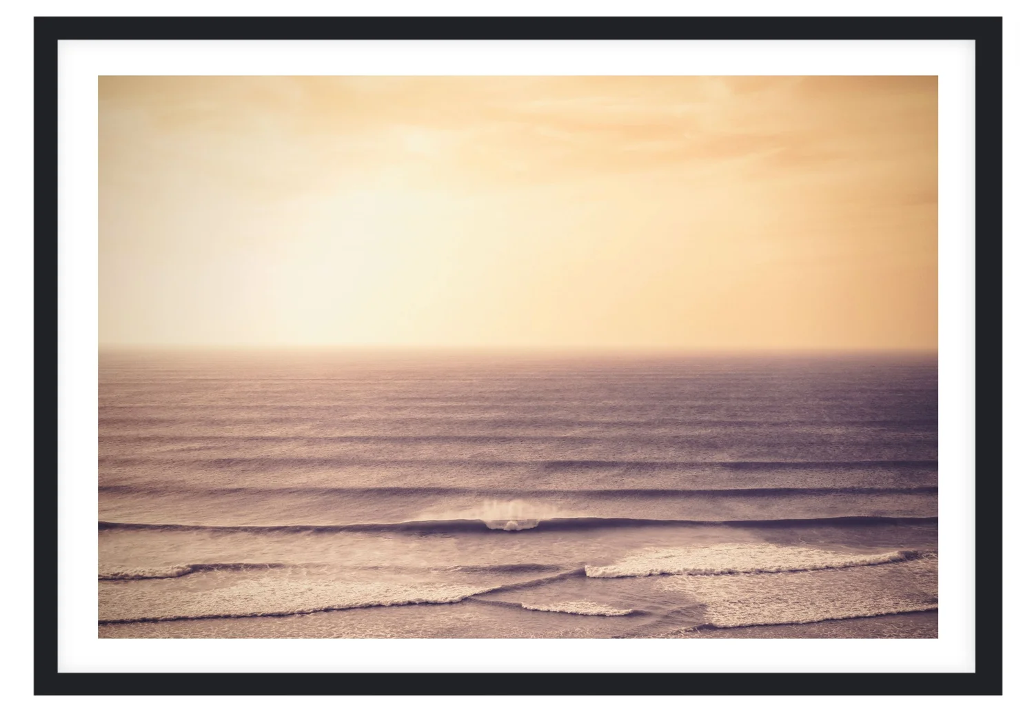 Undulation | Sunset Wave Fine Art Print | Karl Mackie Prints and Workshops