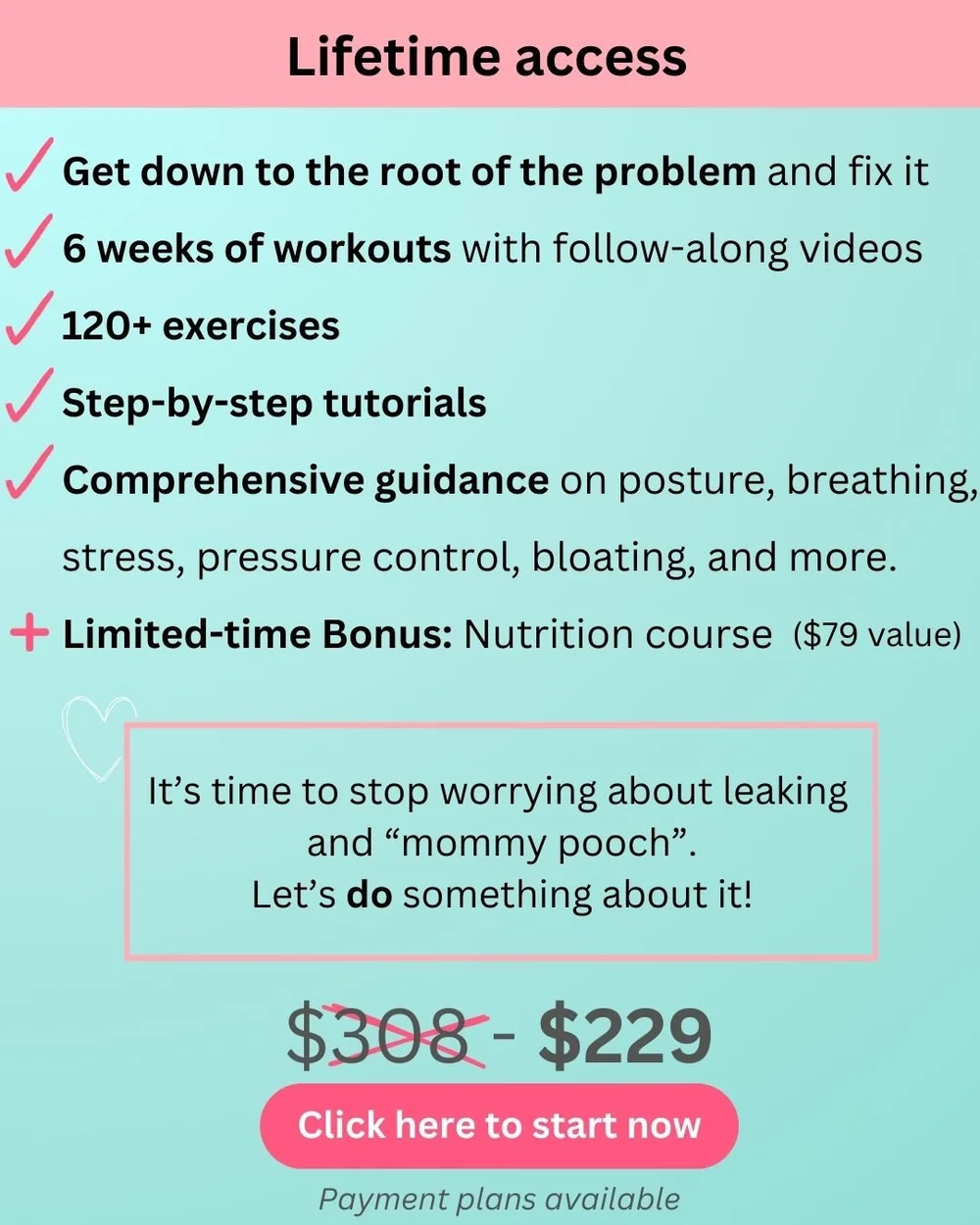 Better Body after Baby - Core Rehab