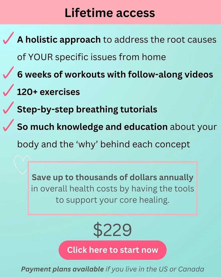 Better Body after Baby - Core Rehab