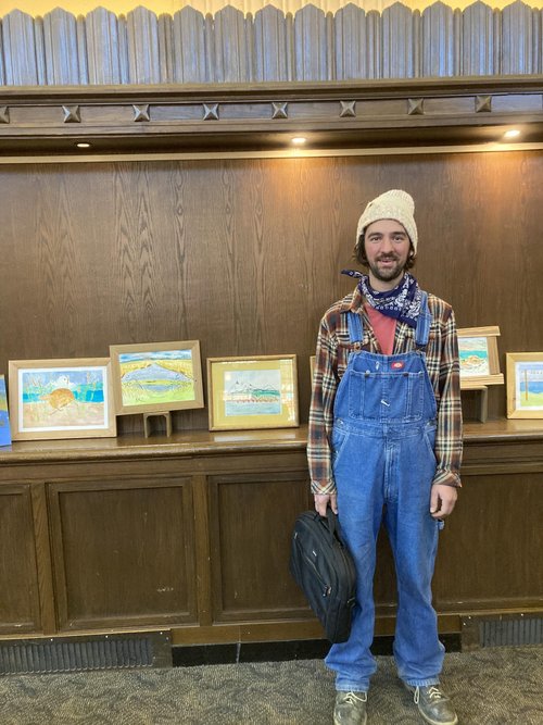 Artist Profile: Eric Robert Kosarot's Poetry, Music, and Watercolors — Live in Everett