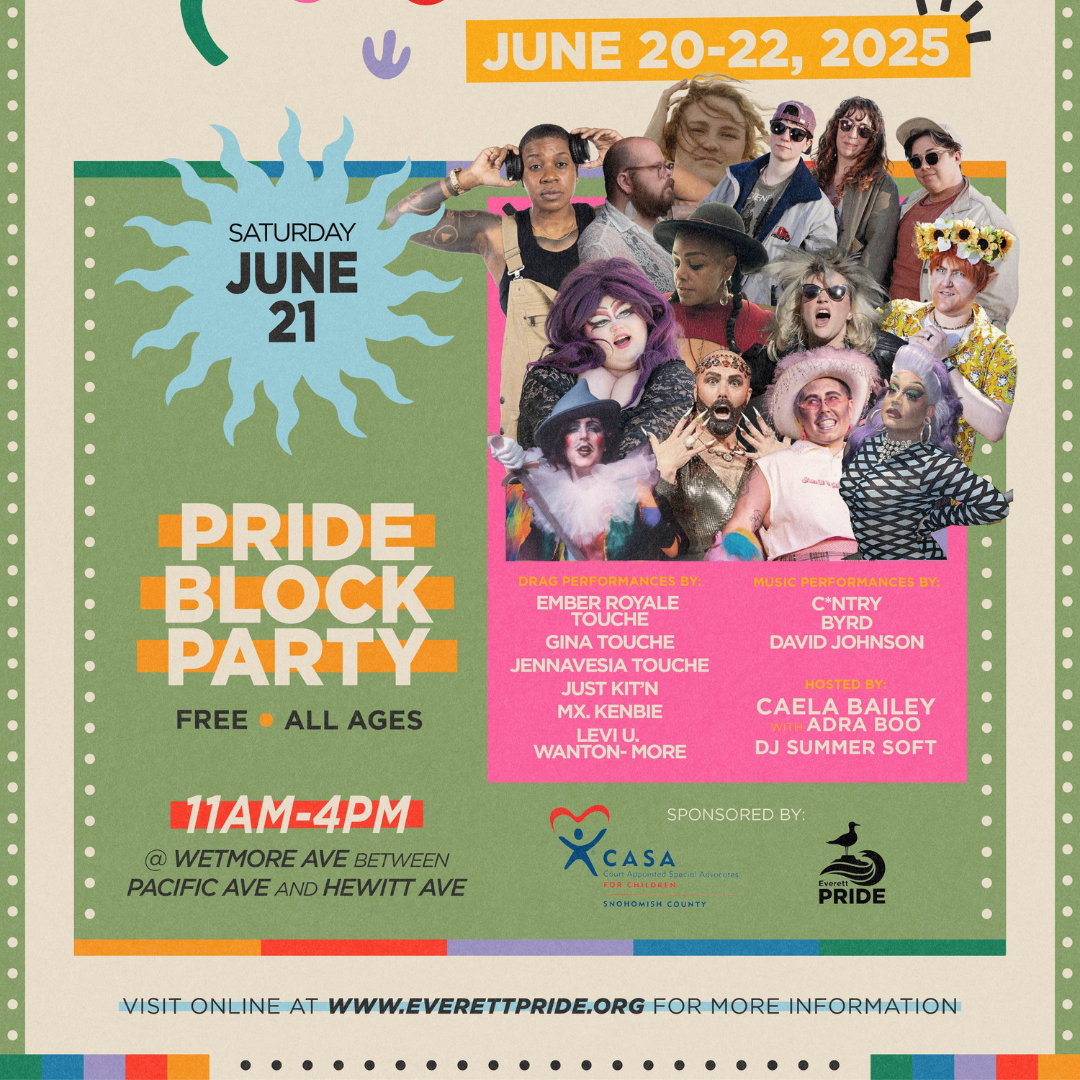 Your Everett Pride 2025 Weekend Planner: Music, Drag & Celebration ...