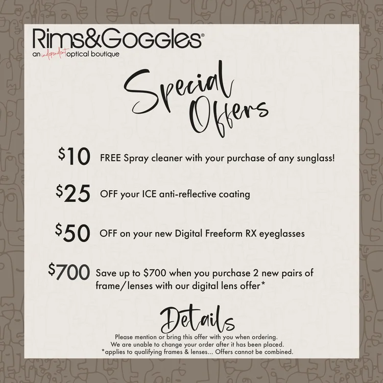 Exclusive Special Offers And Eyewear Deals – Save Up to $700 Exclusive ...