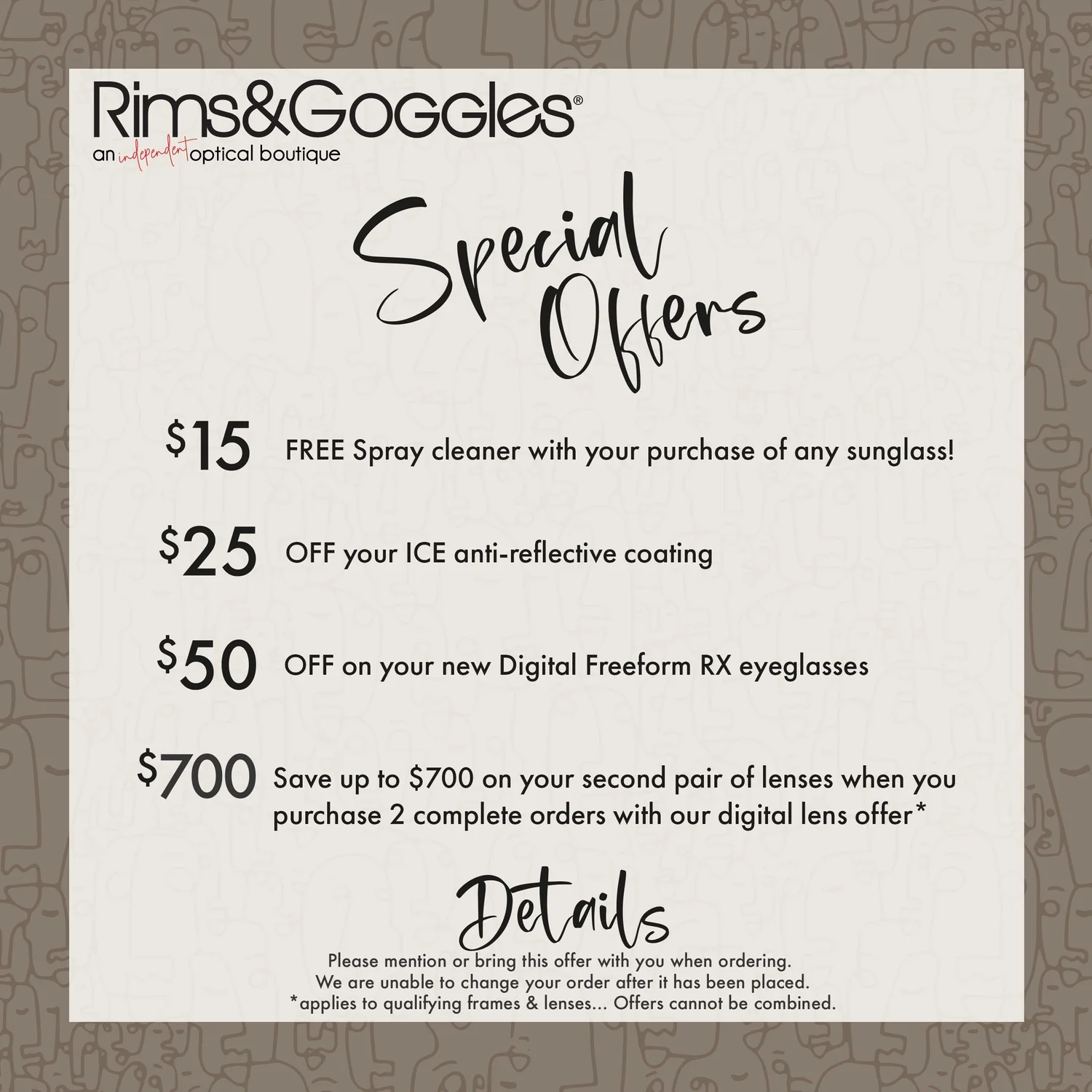 Exclusive Special Offers And Eyewear Deals – Save Up to $700 Exclusive ...