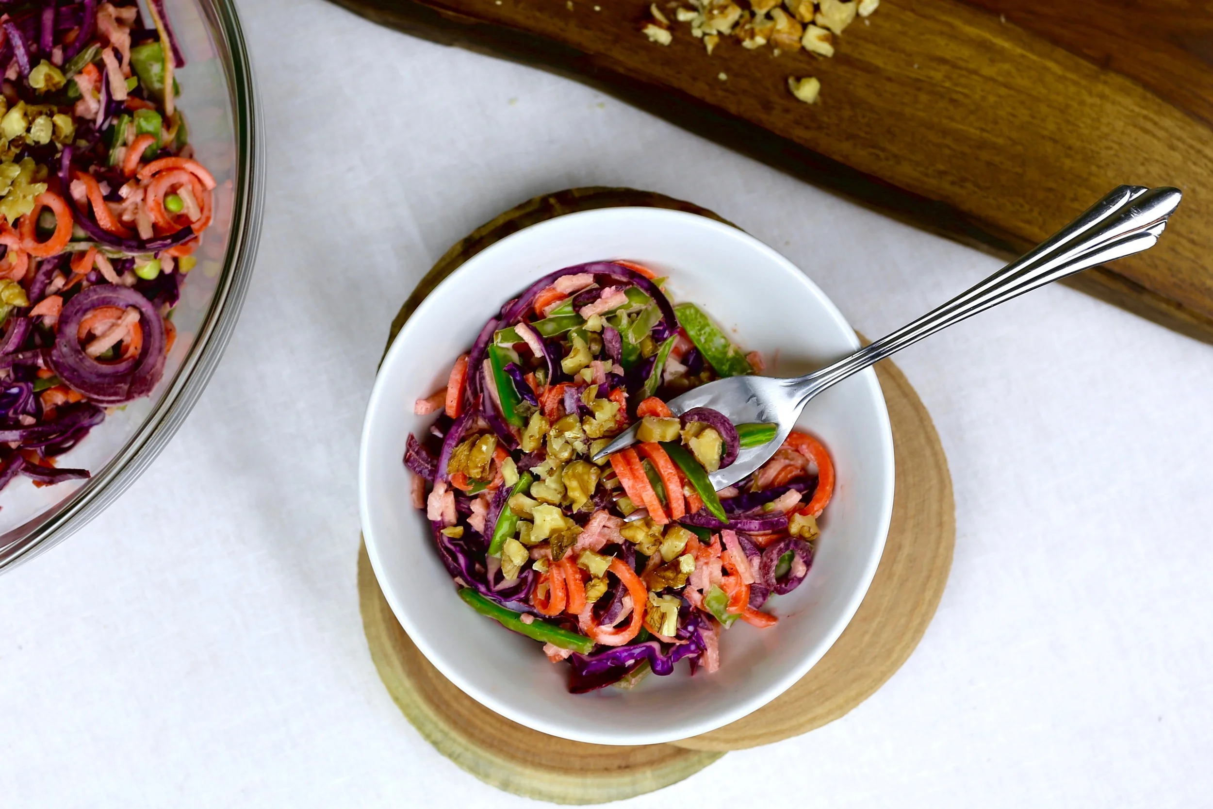 Rainbow Slaw — For Goodness Plate