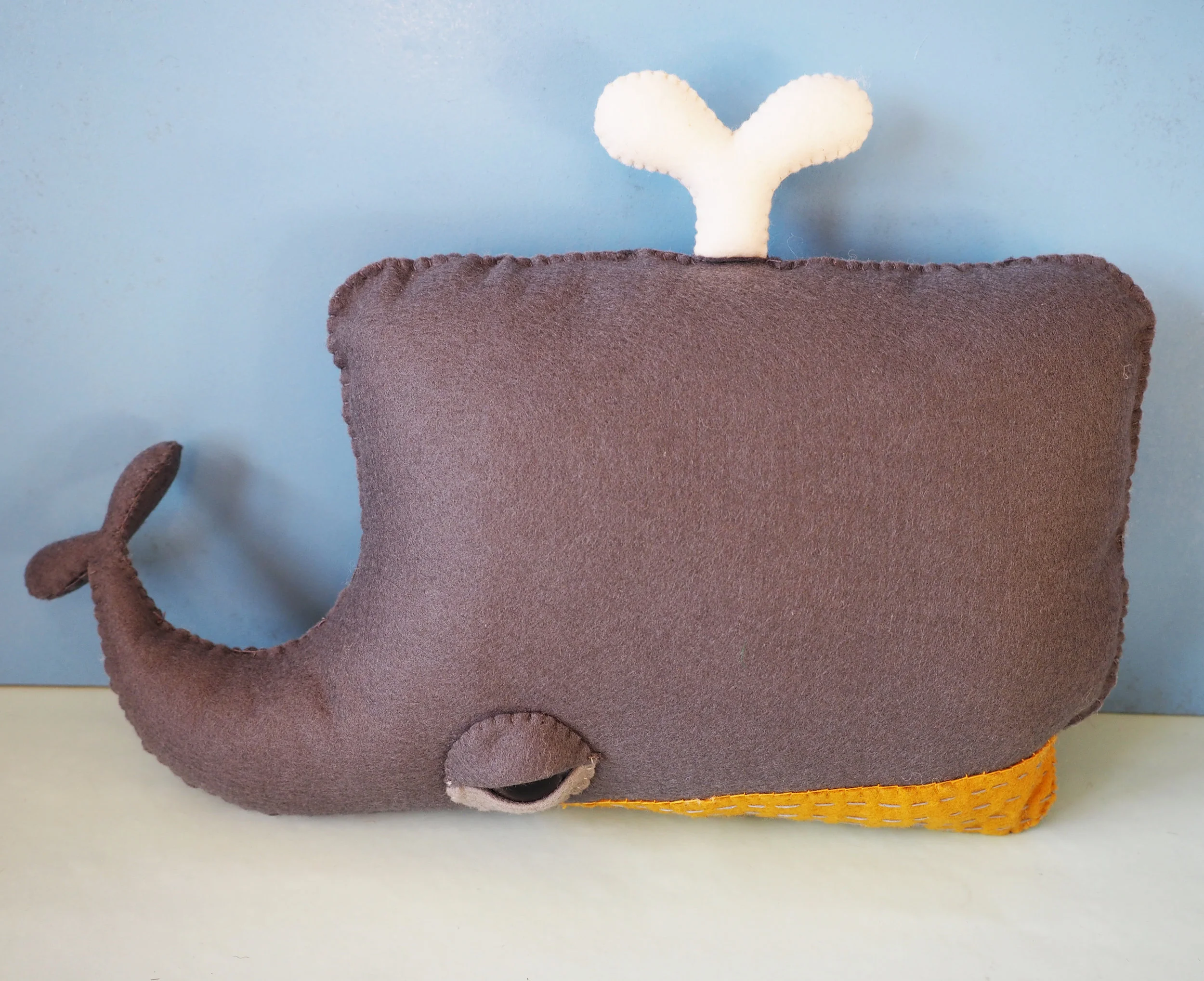 Moby the Whale — CREATURES & CREAM | Quirky Homewares & Handmade Plushies