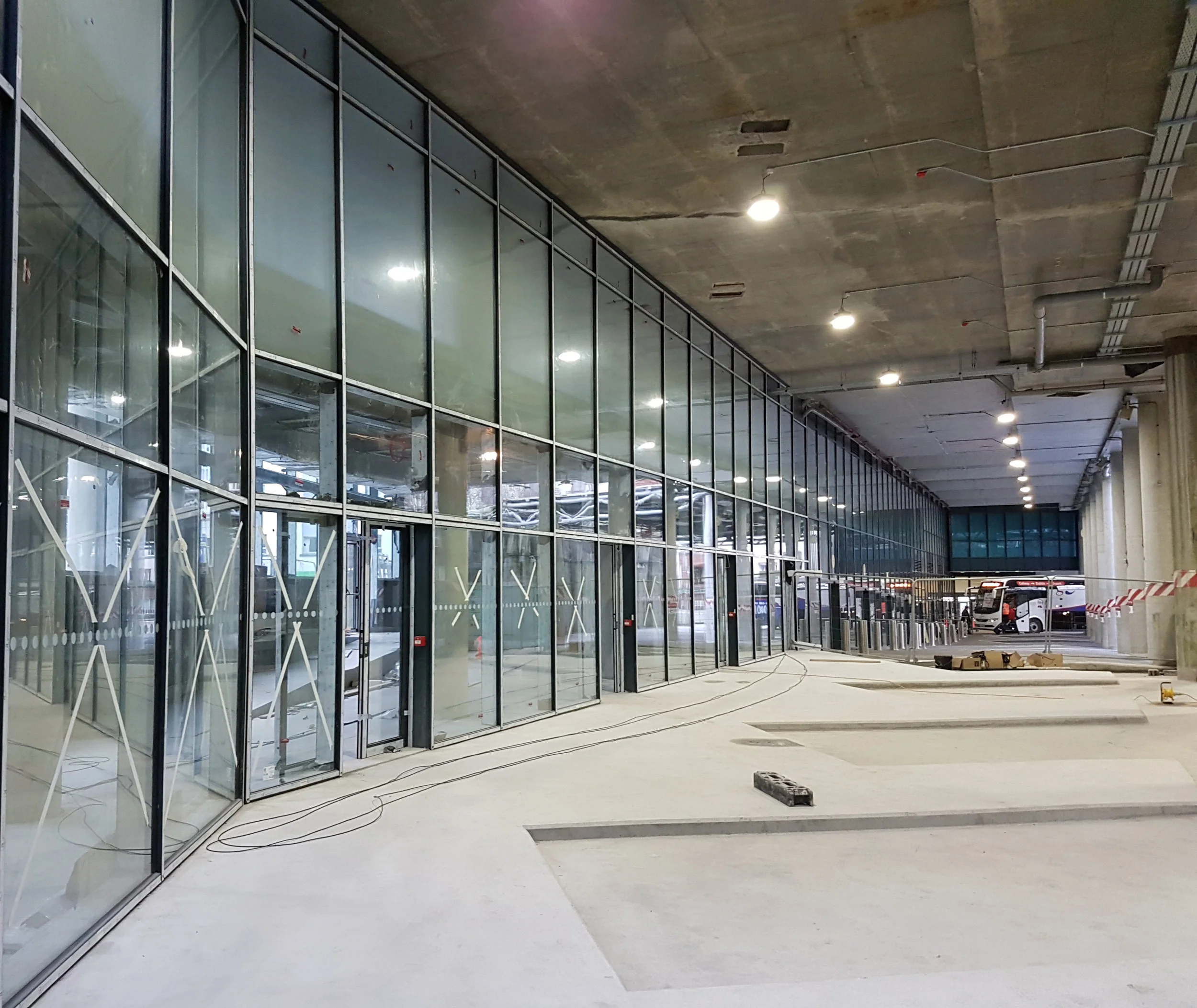 Fairground Road Coach Station John Fleming Architects