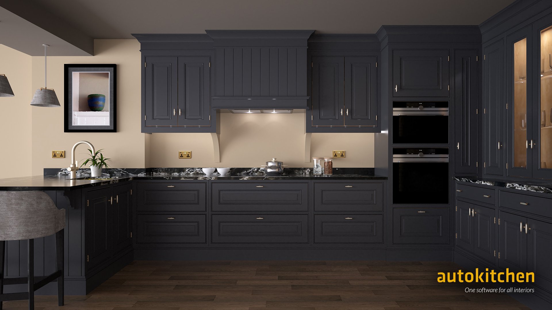 Kitchen Gallery — Kitchen Design Software Rendering Powered by V-RAY