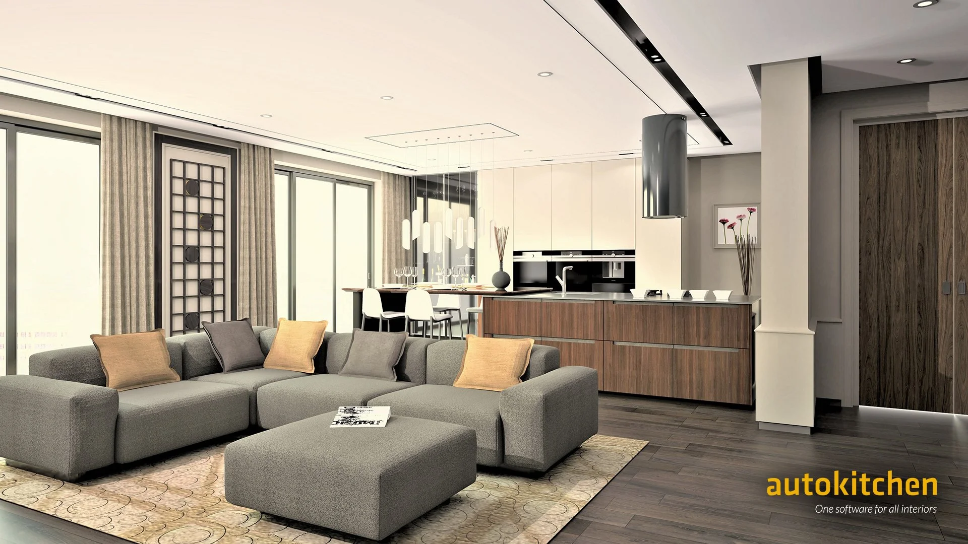 Kitchen Gallery — Kitchen Design Software Rendering Powered by V-RAY