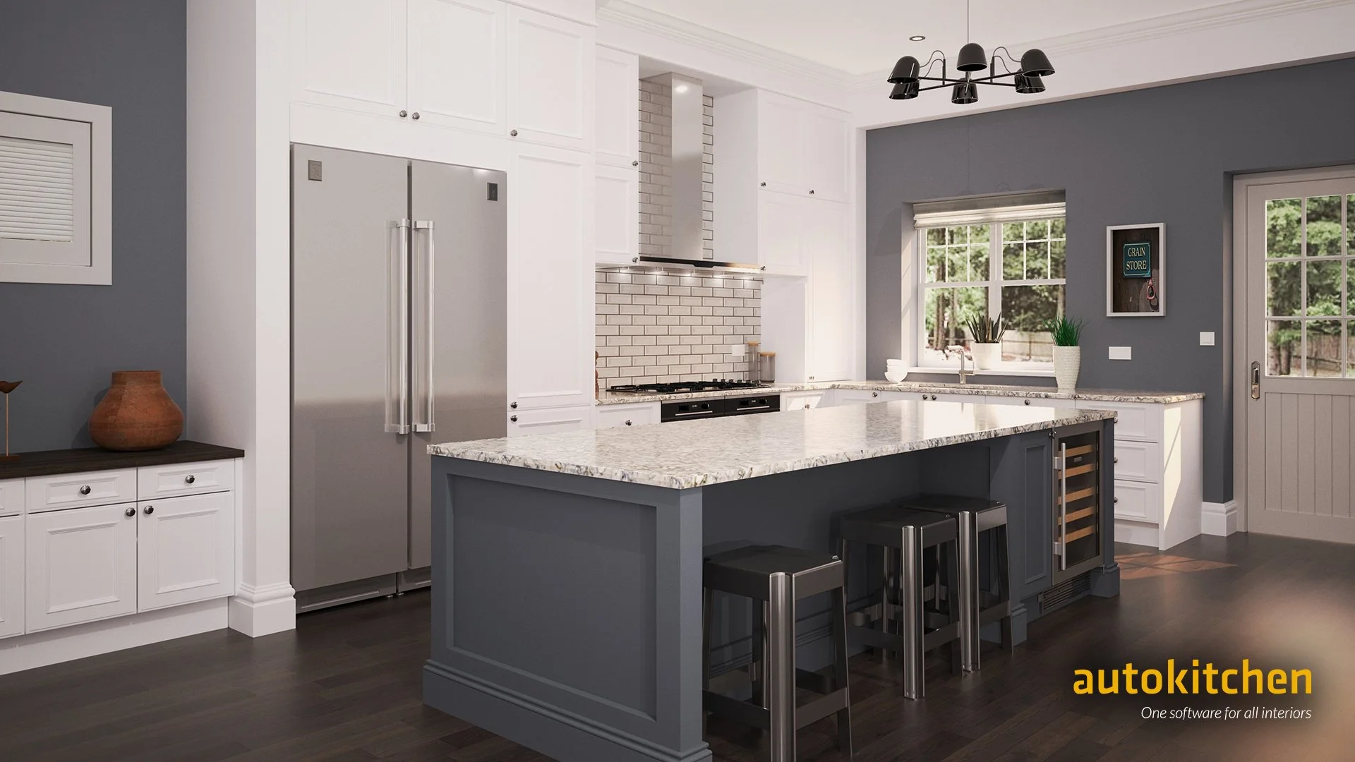 Kitchen Gallery — Kitchen Design Software Rendering Powered by V-RAY