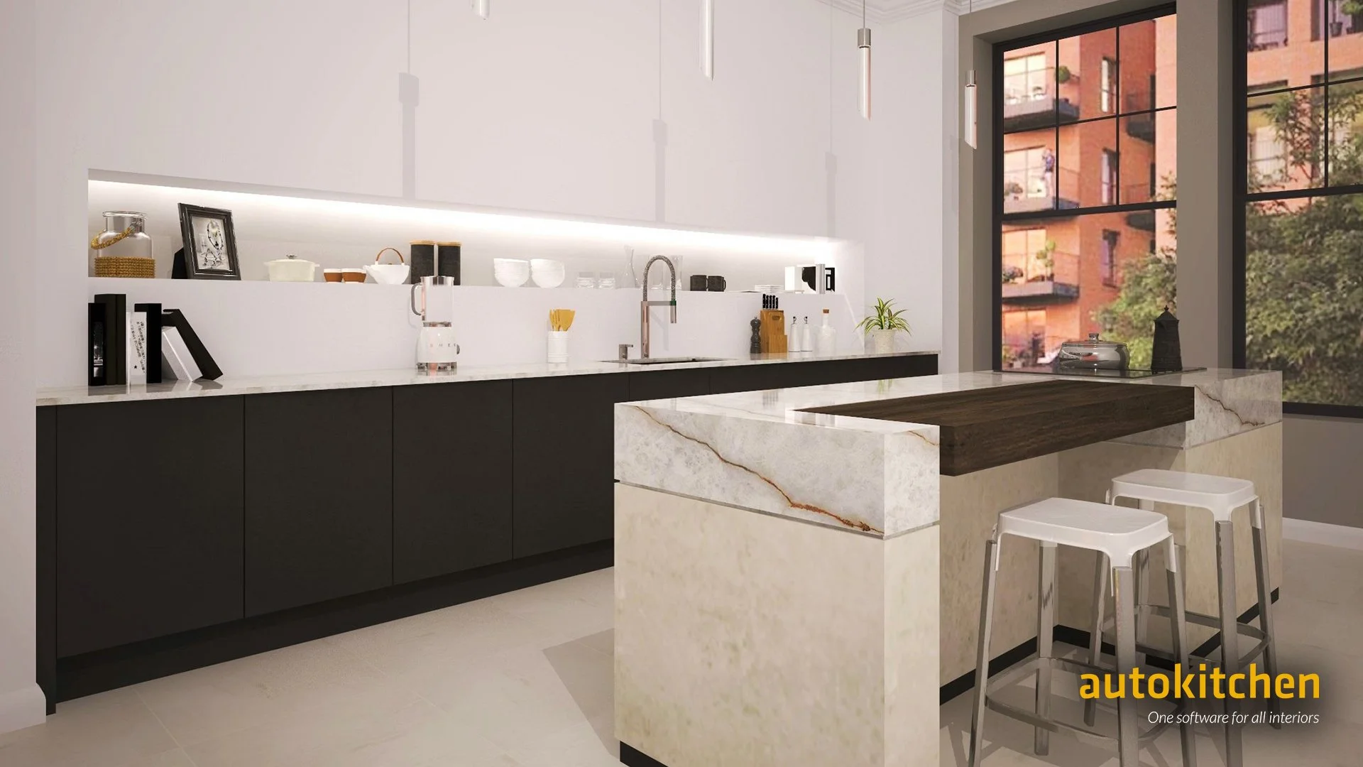 Kitchen Gallery — Kitchen Design Software Rendering Powered by V-RAY