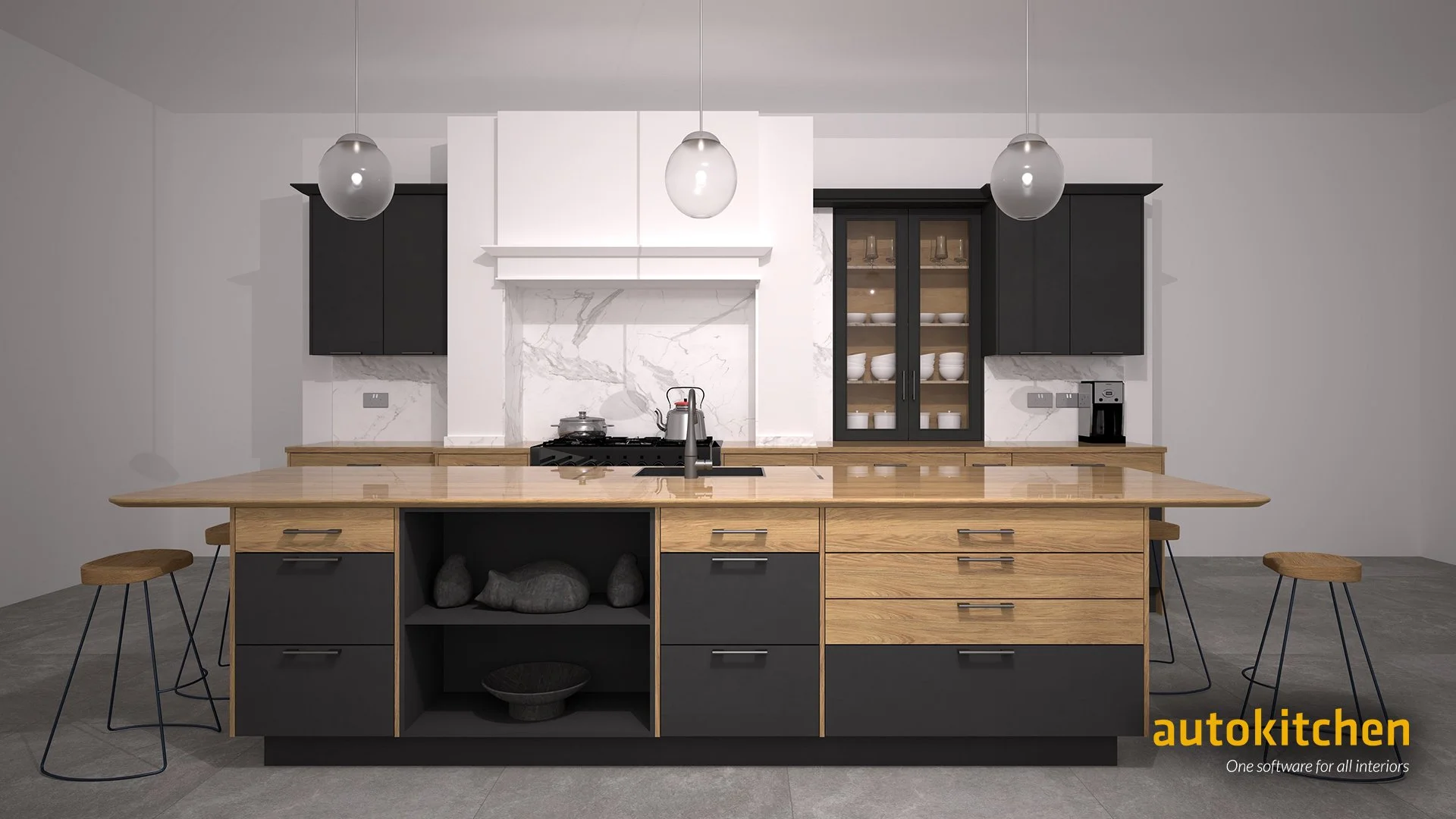 Kitchen Gallery — Kitchen Design Software Rendering Powered by V-RAY