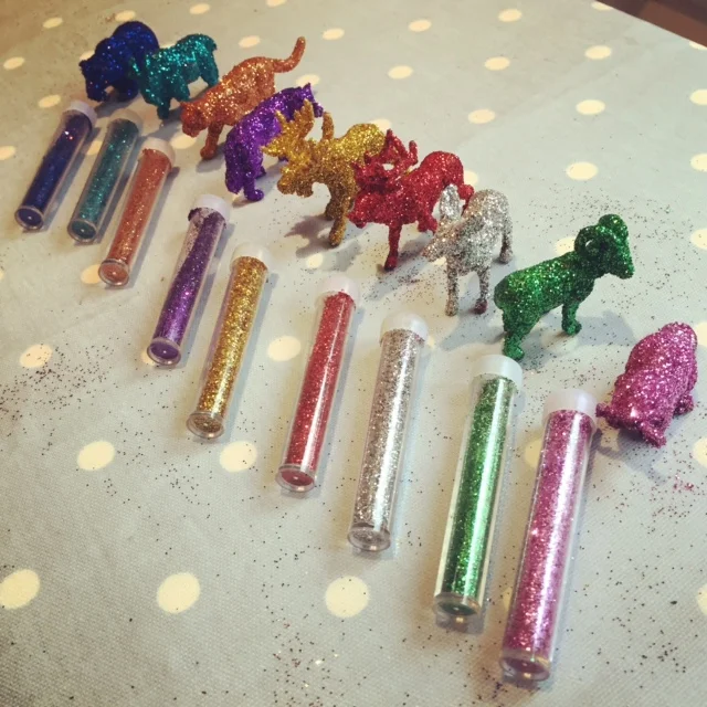 Glitter Animals | Pinterest Projects | MAISON BAILEY