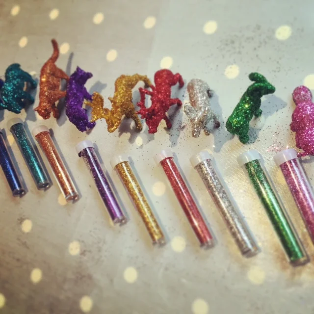 Glitter Animals | Pinterest Projects | MAISON BAILEY