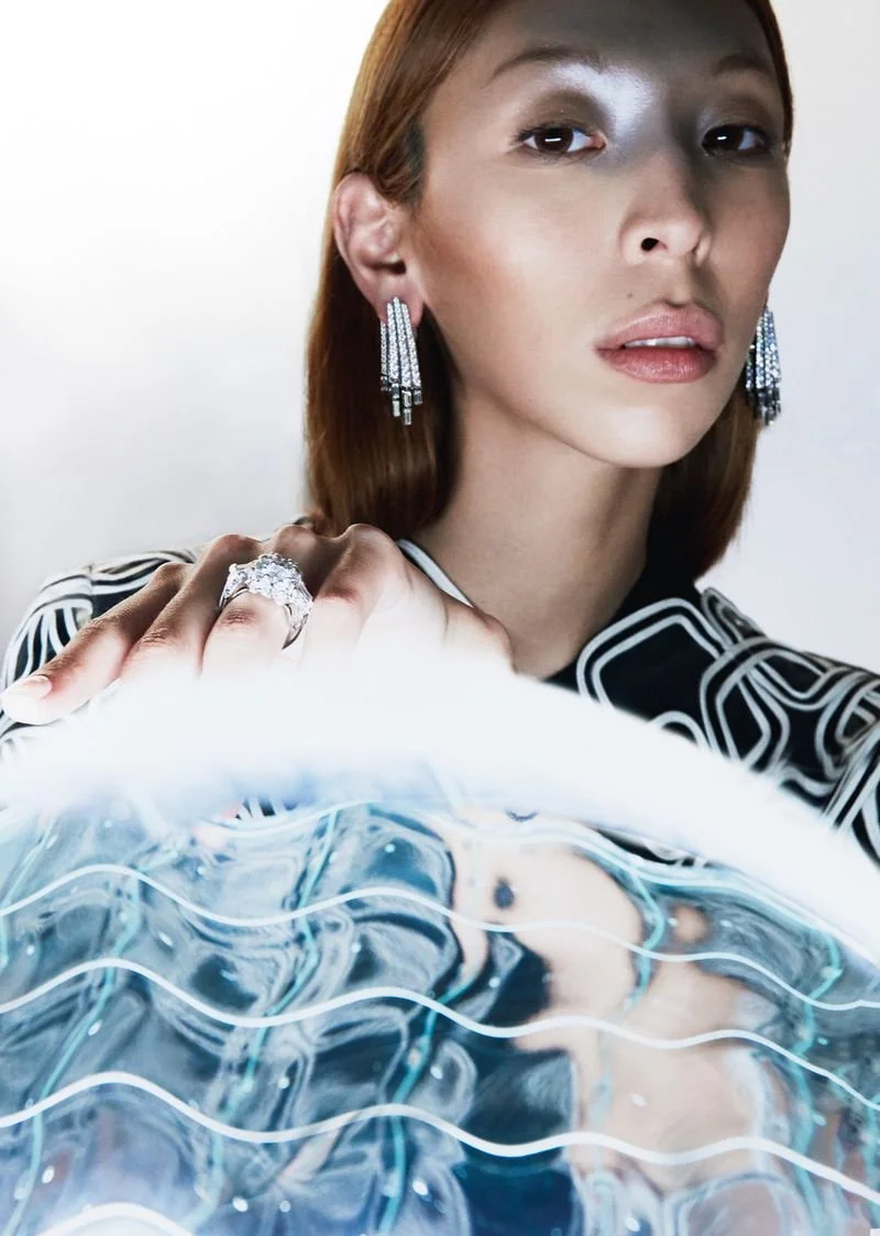 Issa Lish, Tiana Tolstoi in Futuristic Jewelry Story Vogue China — Anne ...