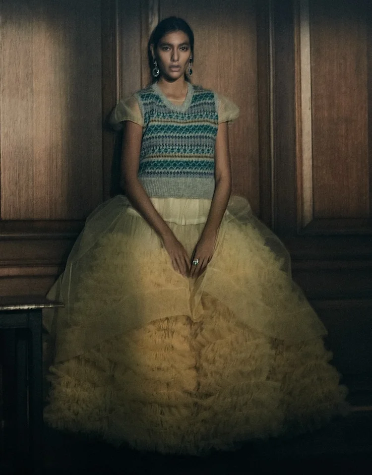 Nour Rizk in 'Anything Goes' Rich Decadence for Harper's Bazaar UK by ...