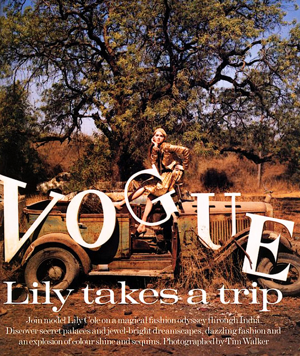 Lily Cole in 'Lily Takes a Trip' Lensed by Tim Walker for British Vogue ...
