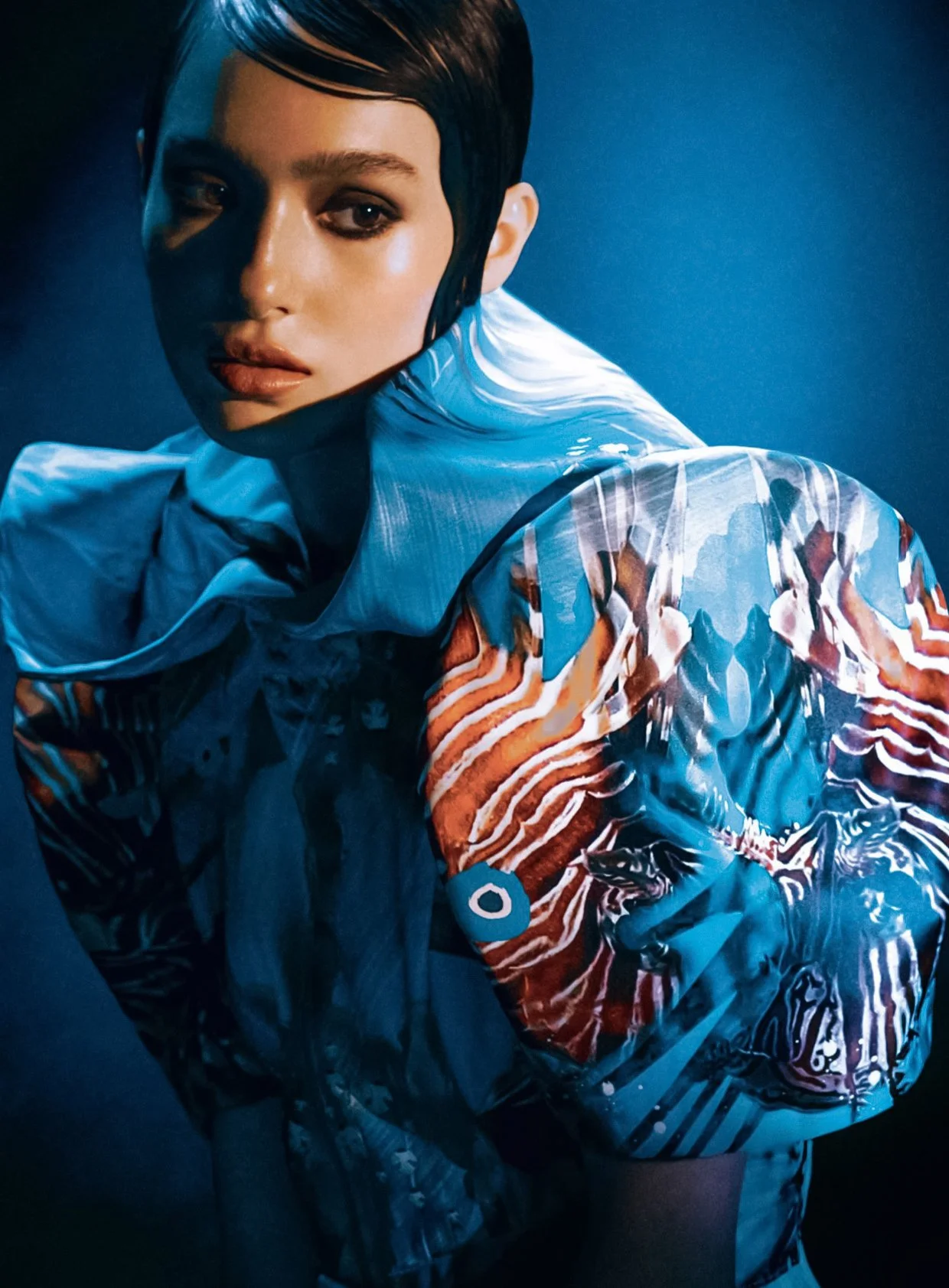 Siobhan Moylan in 'The Shape of Now', lensed by Charles Lu for Vogue ...