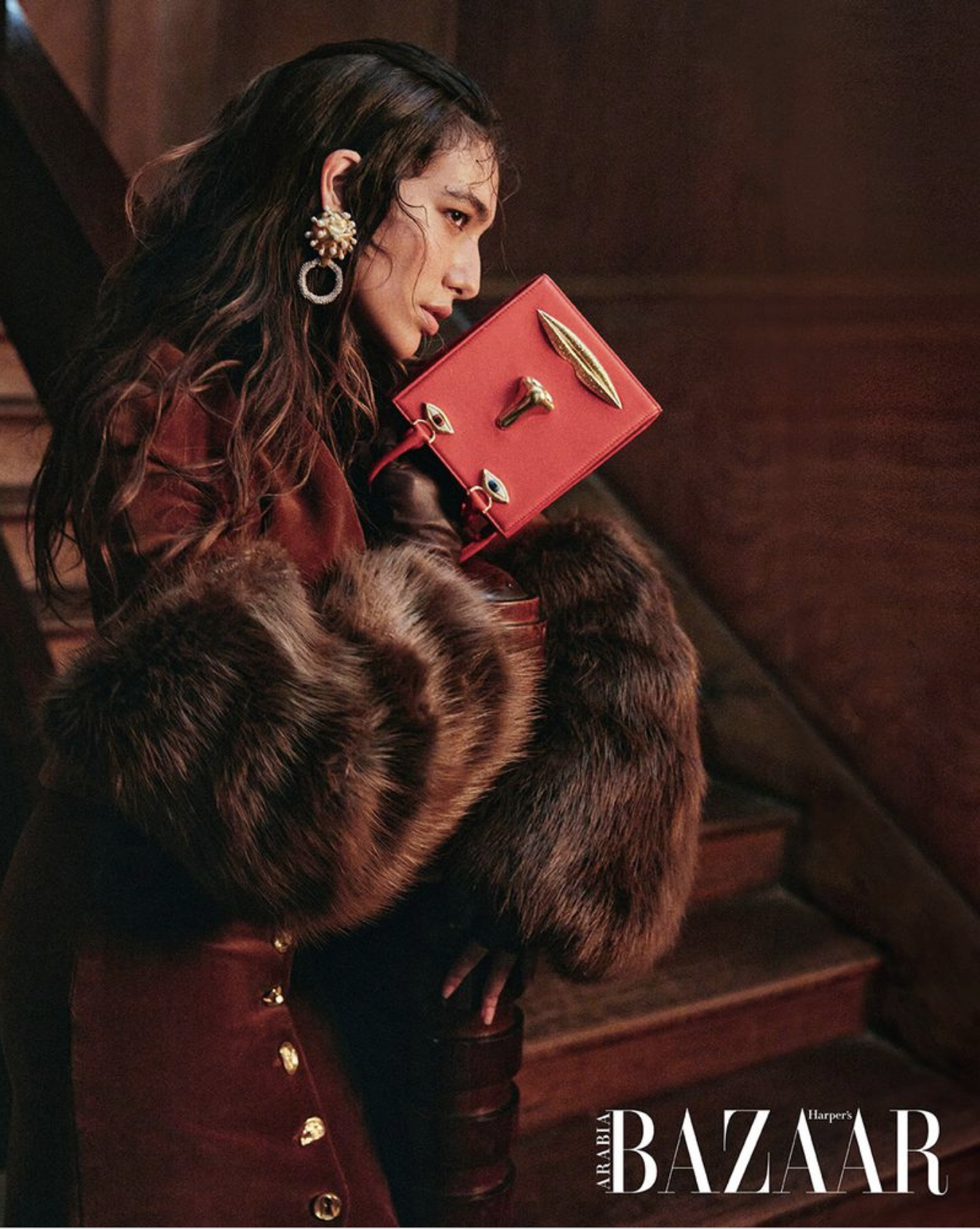 Nour Rizk Is a 'Face of the Future' for Harper's Bazaar Arabia November ...