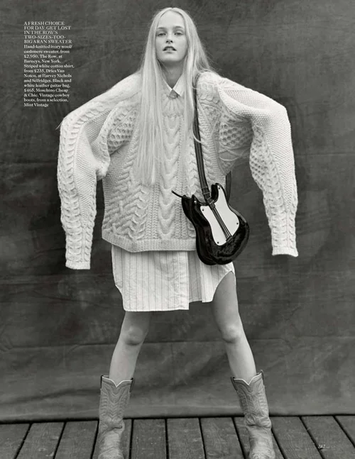 Jean Campbell Photographed By Bruce Weber For Vogue UK October 2013 In ...