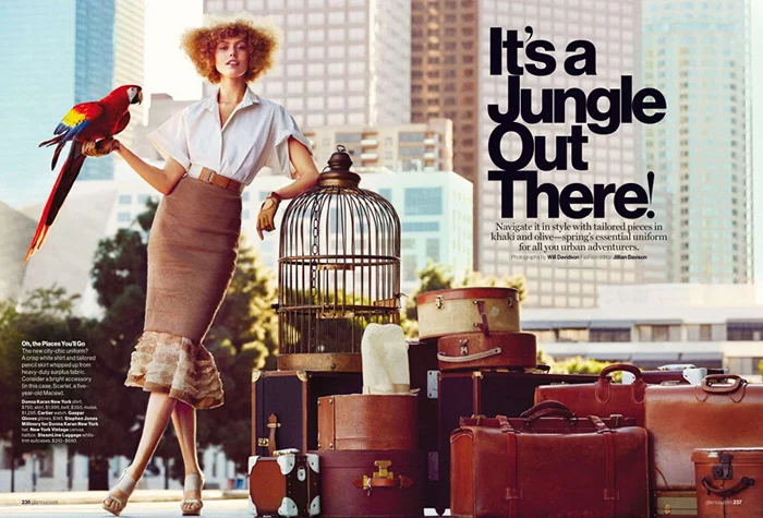 Frida Gustavsson Know 'It's A Jungle Out There', Lensed By Will ...