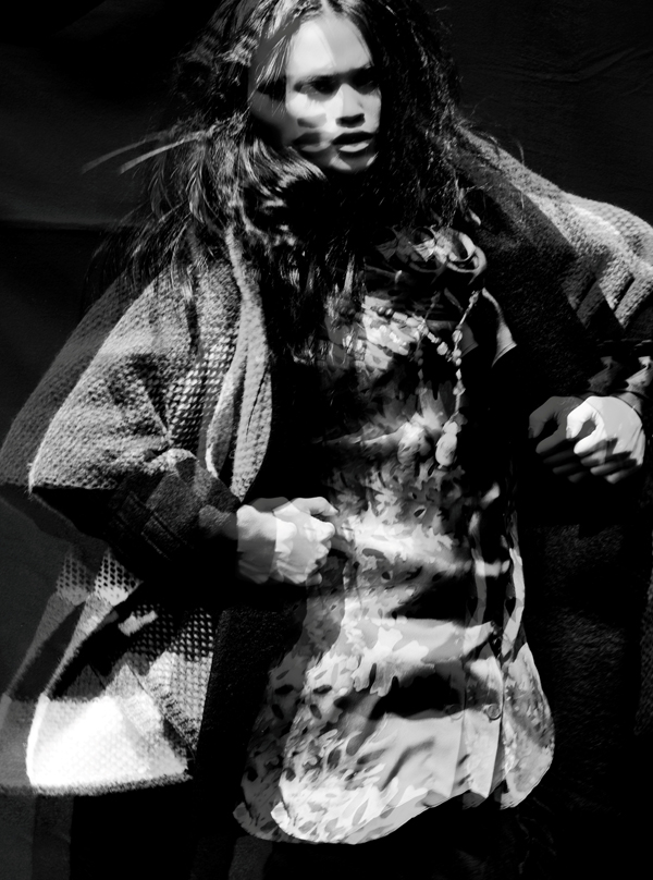 Sharina Gutierrez | Andreas Ortner | Elle Germany December 2012 ...