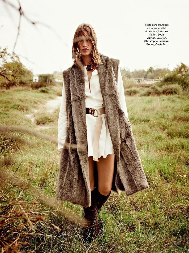 Crista Cober In 'La Vie Sauvage' By Heather Favell In Glamour France ...