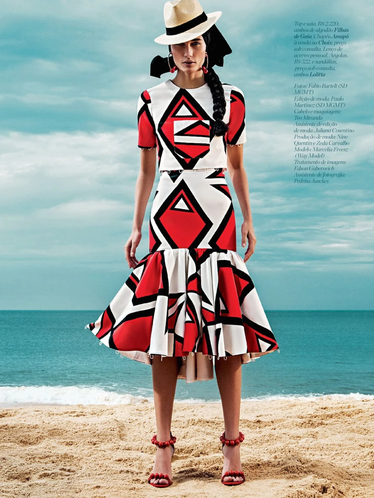 Marcelia Freesz By Fabio Bartelt For Marie Claire Brazil As 'Apostas ...