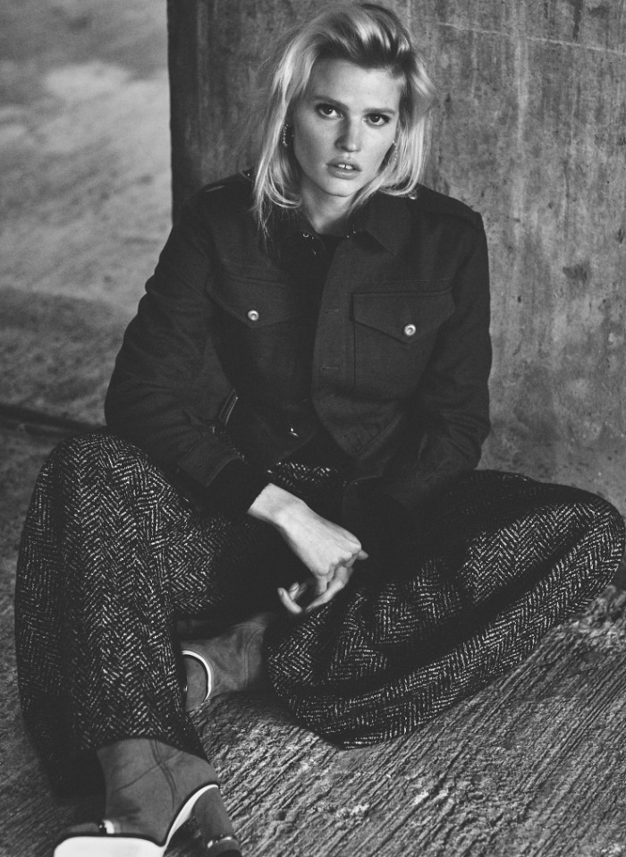 Lara Stone Is A 'Back Seat Driver' Lensed By Emma Tempest For Russh ...