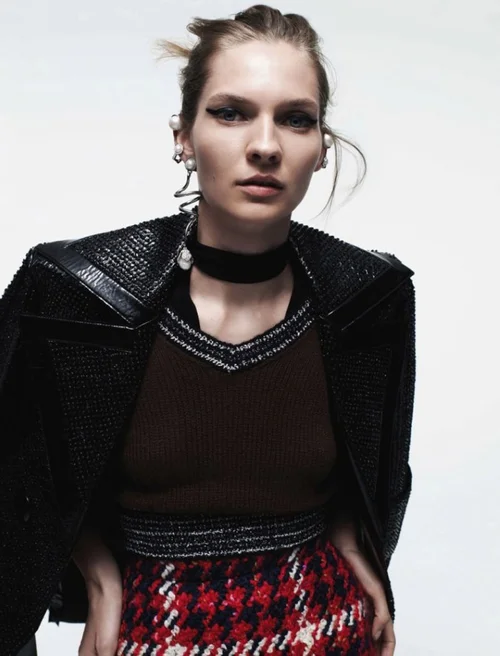 Karolin Wolter Is Lensed Ladylike By Amy Troost For Vogue Germany ...
