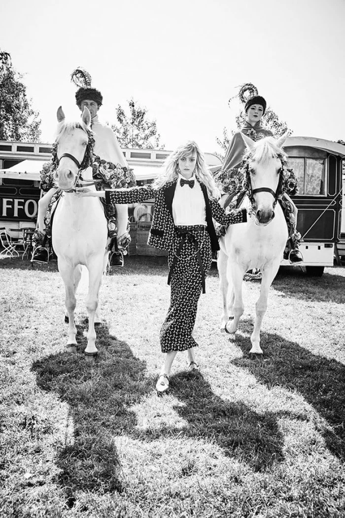 Frances Coombe Is A 'Circus' Fashion Act By Ellen von Unwerth For ...