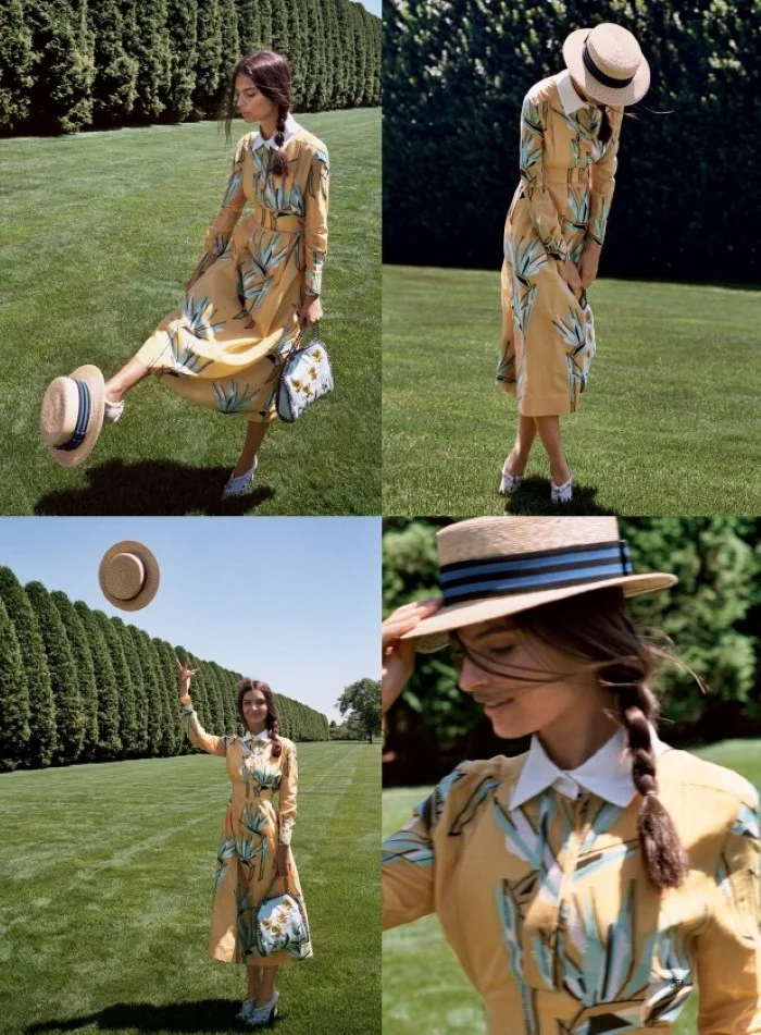 Emily Ratajkowski Is A Mad Hatter By Theo Wenner For Vogue US November ...