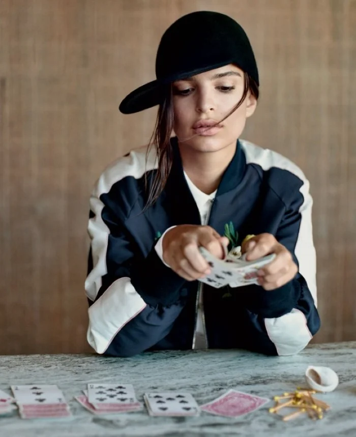 Emily Ratajkowski Is A Mad Hatter By Theo Wenner For Vogue US November ...