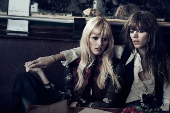 Freja & Lara Take Paris, Lensed By Peter Lindbergh For W Magazine ...
