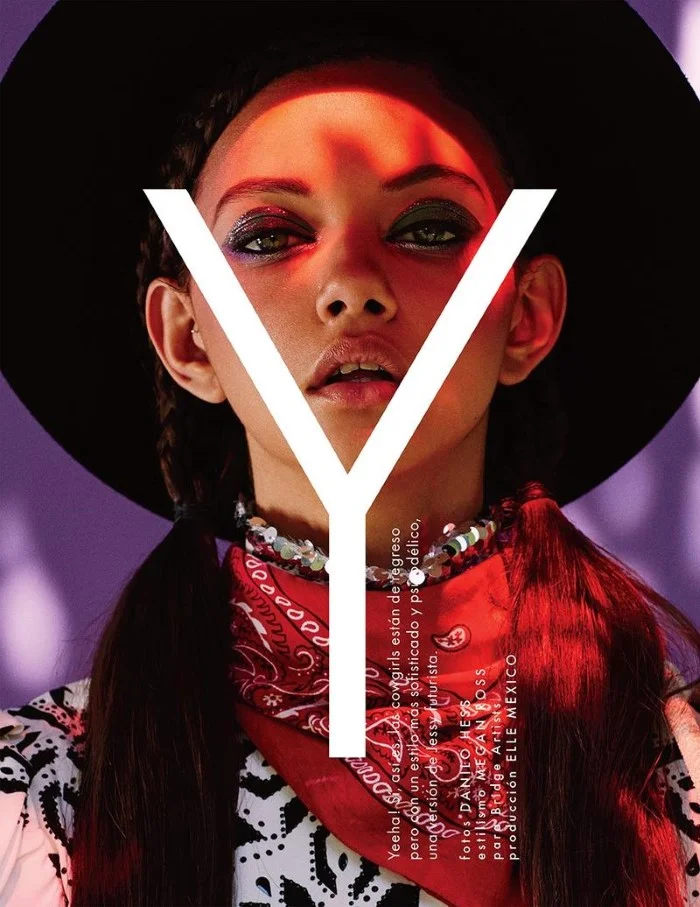 Marina Nery Is A 'Psychedelic Cowgirl' By Danilo Hess In Elle Mexico — Anne of Carversville