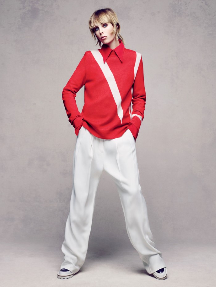 Edie Campbell Gets Slouchy In Sølve Sundsbø Snaps For Vogue China ...