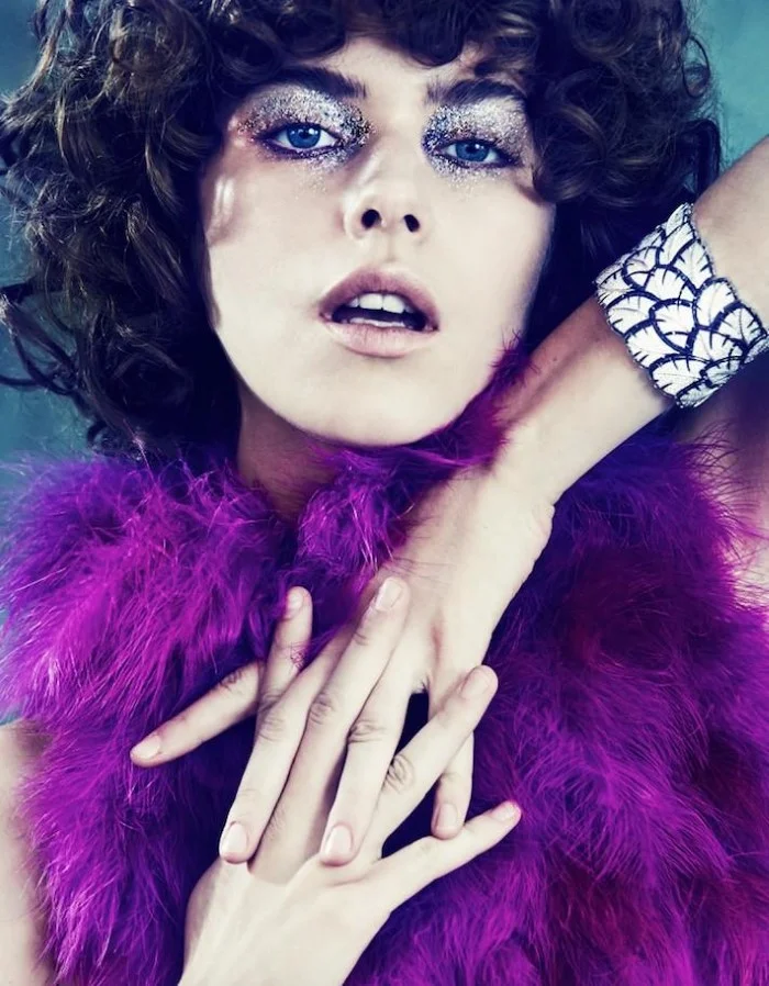 Alexandra Hochguertel Wears Holiday Couture For Tatler Russia December ...