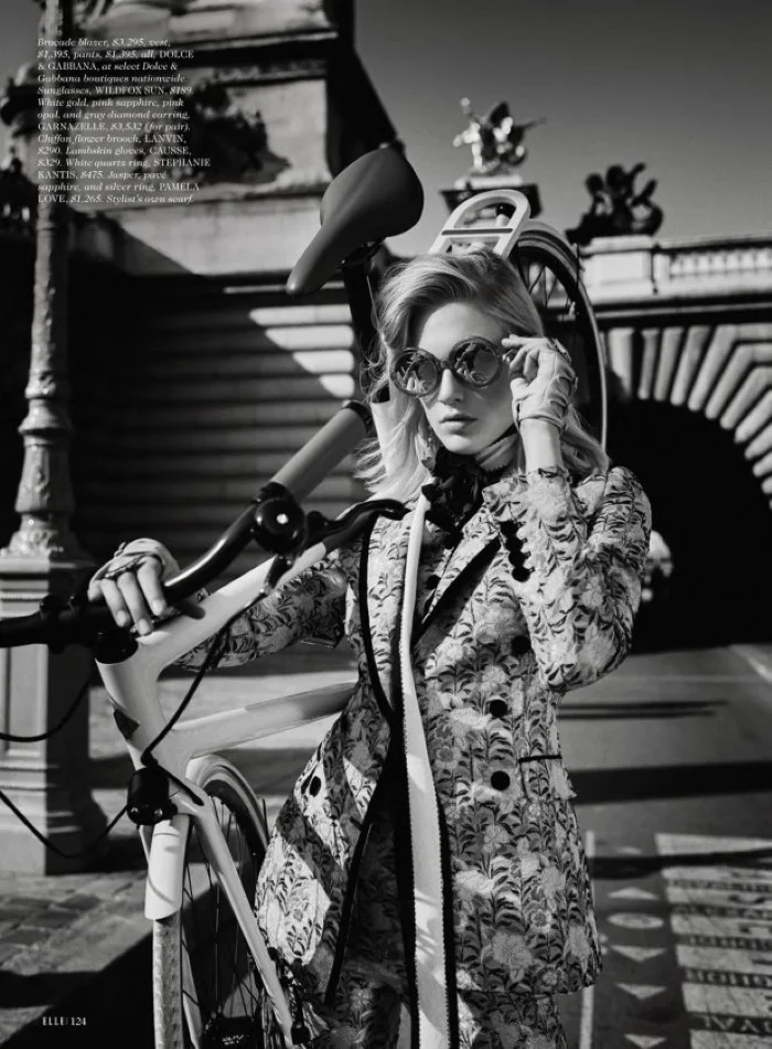 Charlene Hogger Takes Paris In Spring Couture Lensed By David Burton ...