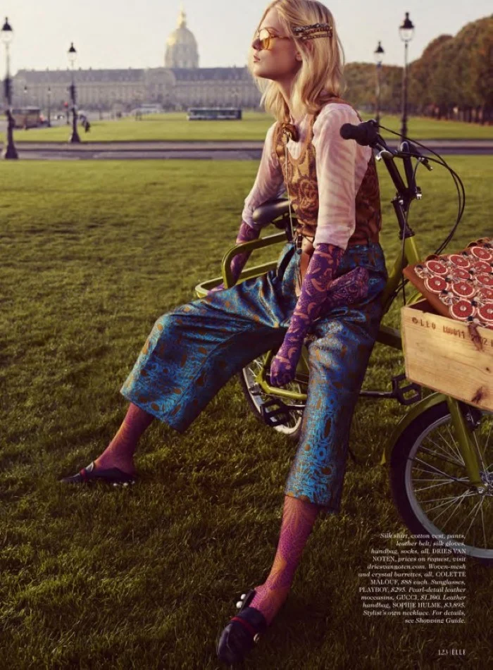 Charlene Hogger Takes Paris In Spring Couture Lensed By David Burton ...