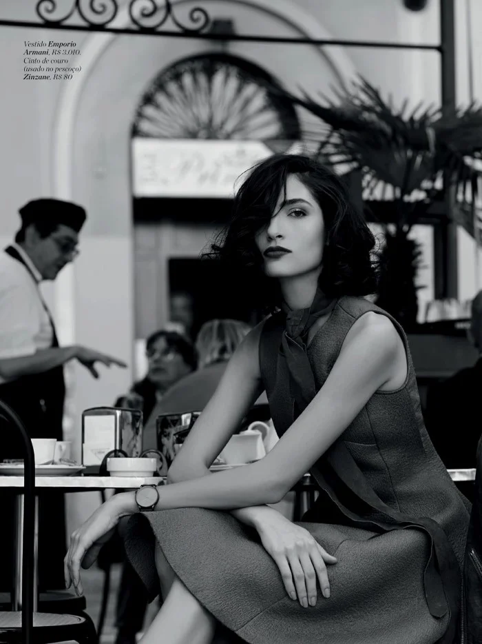 Natalia Moreira Is Euro chic In Omar Macchiavelli Images For Marie ...