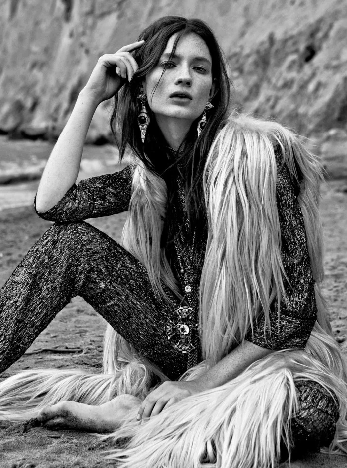 Kristin Zakala Is Beached In 'Message In A Bottle' By Owen Bruce For ...