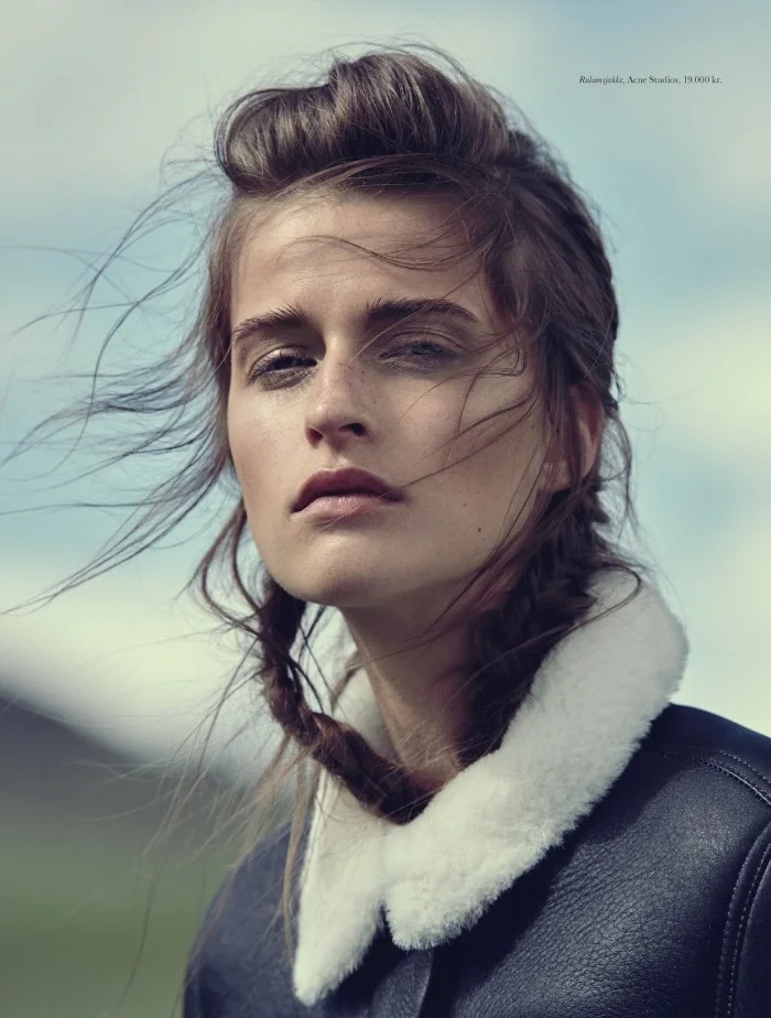 Regitze Christensen By Sean McMenomy Is Nature Girl Panorama For Elle ...