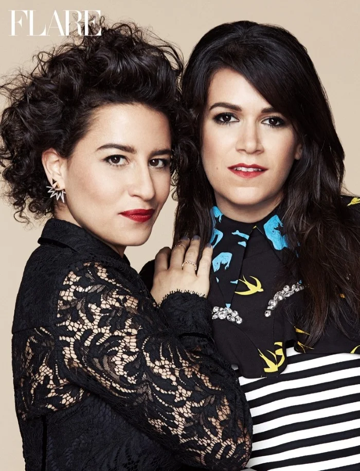 Alana Glazer & Abbi Jacobsen Get Ready For HIllary Clinton In FLARE ...