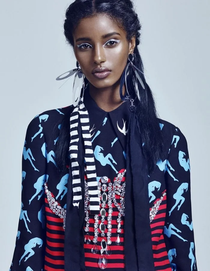 Senait Godey Channels Ancient Moderns In Nicholas Ong Images For L'Officiel Singapore December ...