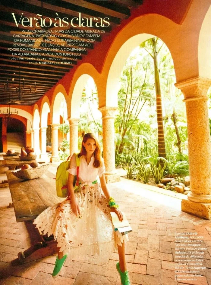 Luana Teifke Fronts Verão às Claras, Lensed By Fernando Louza For Marie ...