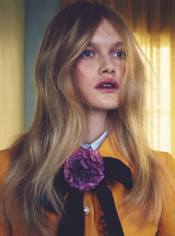 Alice Morgan Fronts 'Then & Now' In Nicole Bentley Images For Marie ...