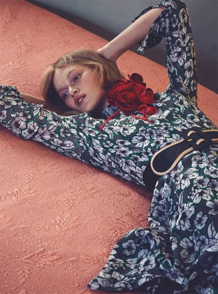 Alice Morgan Fronts 'Then & Now' In Nicole Bentley Images For Marie ...