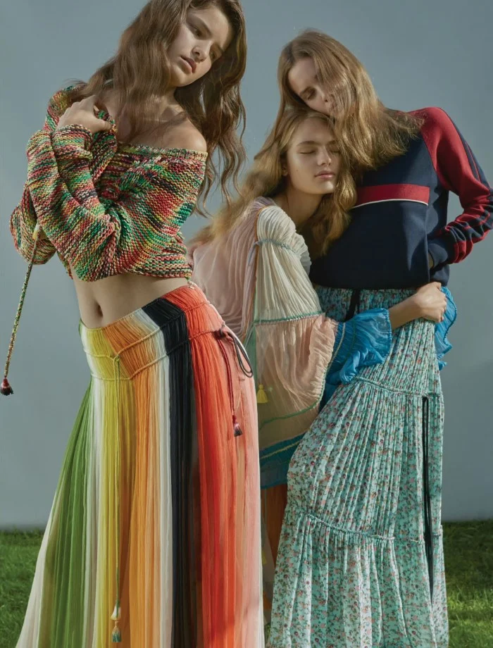 Kai Z Feng Snaps 'New Season, New Cool' Bohemian Looks For Elle UK ...